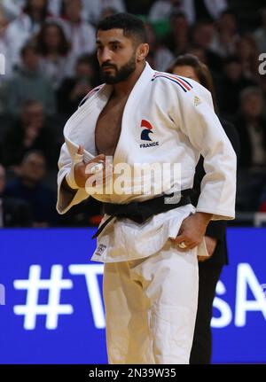 Walide Khyar during the Paris Grand Slam 2025 IJF World Judo Tour event ...