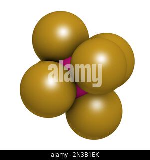 Uranium hexafluoride. Volatile uranium compound that is used for ...