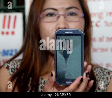 Marilou Laude, the sister of slain Filipino transgender Jeffrey ...