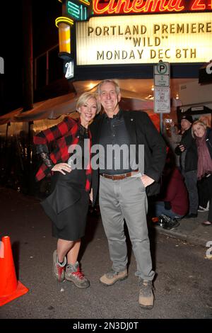 Mayor of Portland Charlie Hales (right) and wife Nancy Hales attend the ...
