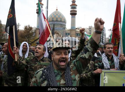 Iranian Basiji (Members of Basij Paramilitary force) university ...