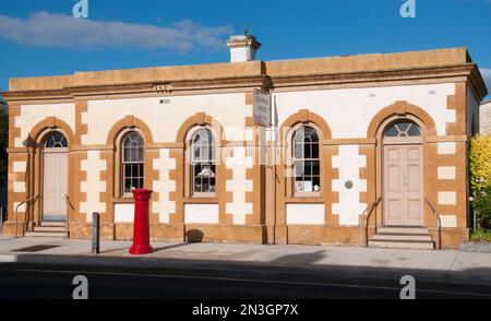 The Victorian-era Old Post and Telegraph Office at Penola, southeastern ...
