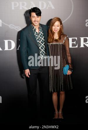 South Korean actress Gong Seung-yeon, attends a photo call for the Tom Ford complimentary beauty ...