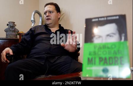 Sebastian Marroquin, son of Colombia's late drug lord Pablo Escobar ...