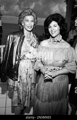 Ofira Navon with Mrs. David Begelman at the party for Israel's First ...