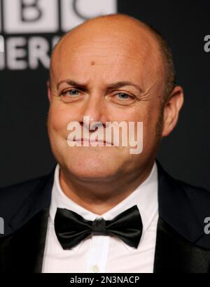 Nigel Daly, chairman of the board of directors for BAFTA LA, speaks on ...