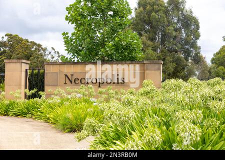 Rookwood cemetery necropolis burial and crematorium grounds,,Sydney,Australia the oldest and ...