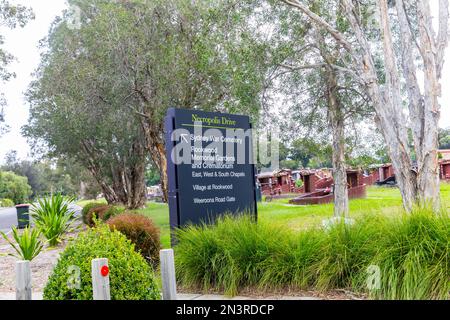 Rookwood cemetery in Strathfield Sydney Australia, oldest and largest cemetery in Australia with ...