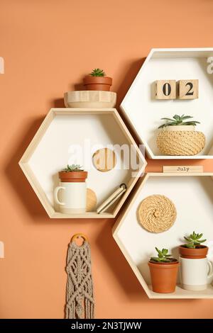 modern interior decorative elements with luxury design Stock Photo - Alamy
