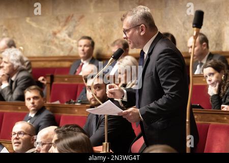 Deputy, Philippe Schreck attends a session of Questions to the ...