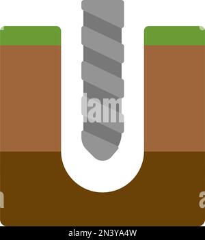 Drilling rig Bore for ground mine industry geological Boring concept ...