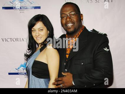 Randy Jackson, wife Erika Riker and kids attending 10th Annual Lili ...