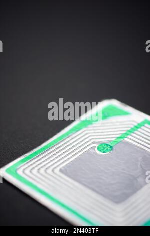 Rfid tag on a table Stock Photo - Alamy