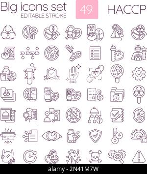 HACCP icon symbol simple design Stock Vector Image & Art - Alamy