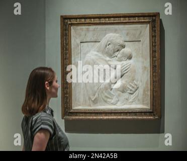 David by Donatello (1386-1466) Bronze with traces of gilding Museo ...