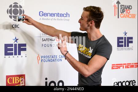 David Perre arrives at the 4th Annual Stand Up 2 Cancer Live Benefit at ...
