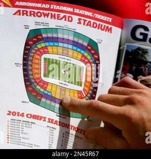 Part of a map of Kansas Stock Photo - Alamy