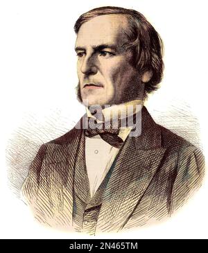 George Boole. Portrait of George Boole (1815- 1864), British ...