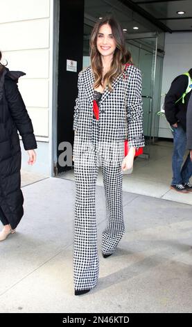 Alison Brie at Drew Barrymore show to talk about new series Marvel's ...