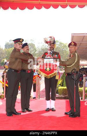 INDIA, JABALPUR, 8th FEBRUARY : Lieutenant General Yogendra Dimri ...