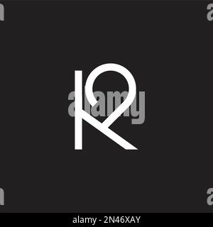letter k2 simple geometric line logo vector Stock Vector Image & Art ...