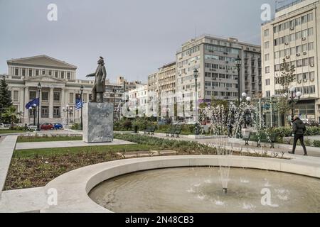 Korai Platz, Piräus, Athen, Griechenland Stock Photo - Alamy