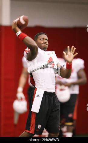 Nebraska quarterback Tommy Armstrong Jr. on the first day of NCAA ...