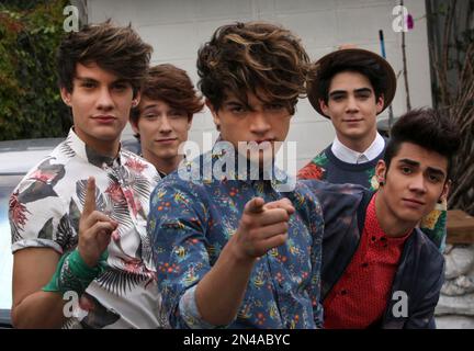 Alonso Villalpando, from left, Bryan Mouque, Jos Canela, and Alan ...