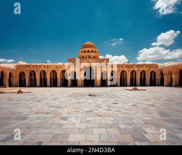 Great Mosque and dome structure, Kairouan, UNESCO World Heritage site ...