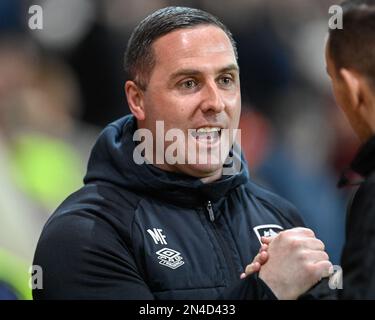 Huddersfield Town manager Mark Fotheringham during the Sky Bet ...
