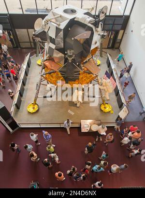 Visitors listen to Smithsonian volunteer Pamela A. Neal, center, speak ...