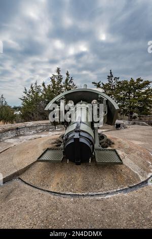 Battery Gunnison Turret, Fort Hancock, Sandy Hook NJ USA, Highlands ...