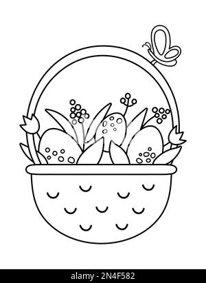 Easter butterfly clipart drawing outline set. Black butterflies clip ...