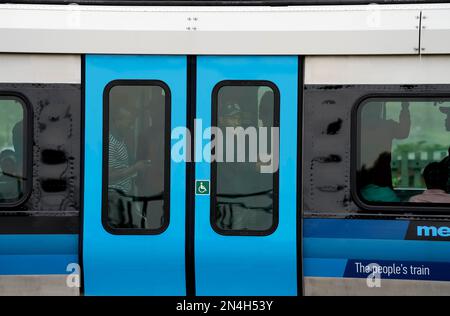A newly launched Passenger Rail Agency of South Africa (Prasa) train ...