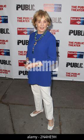 Barbara Walters attends the The Public Theater’s annual gala at The ...