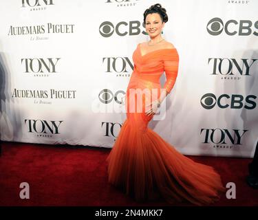 Fran Drescher arrives at the 68th annual Tony Awards at Radio City ...