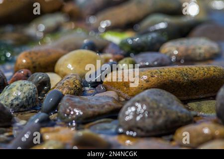 Cape Cod National Seashore polished beach stones Stock Photo - Alamy