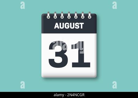 Numeral 31, thirty one, isolated on white background, 3d render Stock ...