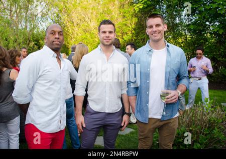 Jason Kringstein and James Besselman attend the Hamptons Brunch with ...