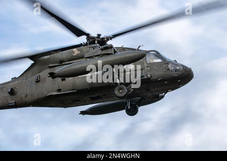 Soldiers assigned to Charlie Company, 2-158 Assault Helicopter ...