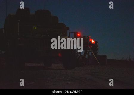 U.S. Marines with Sierra Battery, Battalion Landing Team 1/6, 26th ...