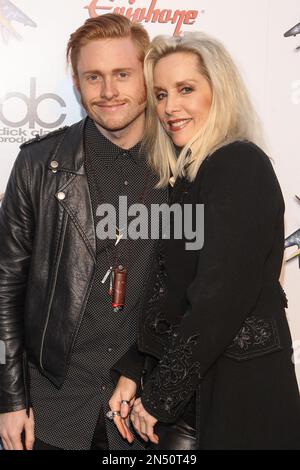 Musician Cherie Currie, right, and son Jake Hays attend the 6th Annual ...