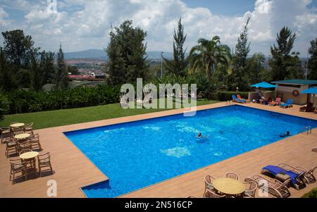 Hotel Des Mille Collines in Kigali; Rwanda Stock Photo - Alamy