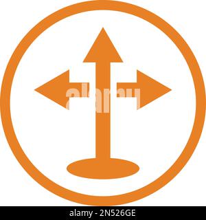 Ad, direction icon - Use for commercial purposes, print media, web or ...