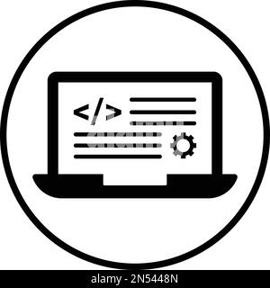 Code, programming icon - Use for commercial purposes, print media, web ...