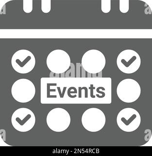 Event, episode icon is isolated on white background. Use for graphic ...