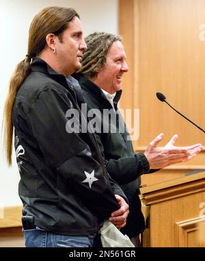 Singer Jesse James Dupree of the hard rock band Jackyl is shown ...