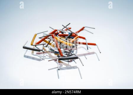electrical jumper kit circuit configuration Stock Photo - Alamy