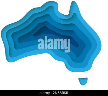 Australian map design Stock Vector Image & Art - Alamy