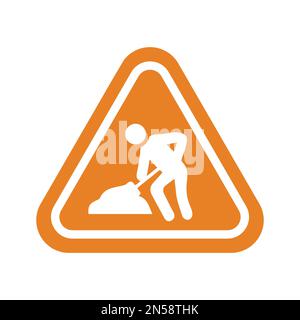 Work, in, progress icon - Simple editable vector EPS file Stock Vector ...